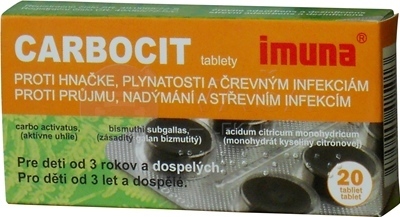 Carbocit 320 mg 20 tbl