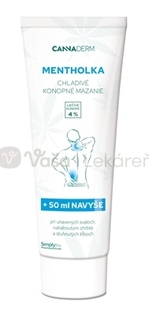 Cannaderm Mentholka Chladivé konopné mazanie 250 ml