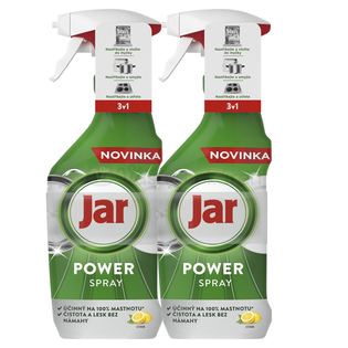 Jar Power Spray 3v1 Lemon Viacúčelový sprej na kuchyňu a riad (Duopack ...