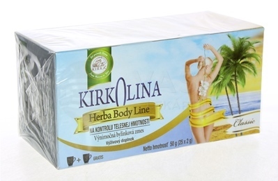 Kirkolina Classic Herba Body Line Čaj na kontrolu telesnej hmotnosti 25