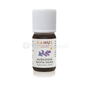 Hanus Silica Muškát + Šalvia 10 ml