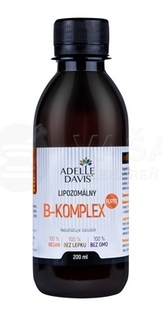 Adelle Davis Lipozomálny B-komplex Forte 200 ml