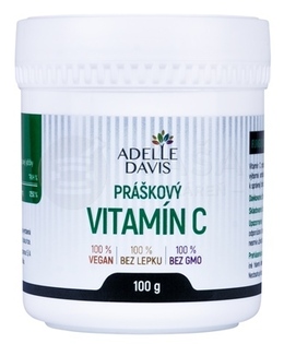 Adelle Davis Práškový Vitamín C 100 g