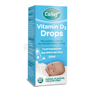 Colief Vitamin D3 Drops Vitamín D3 Kvapky 20
