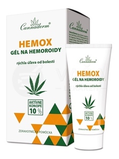 Cannaderm Hemox Gél na hemoroidy 40 g