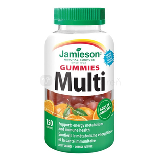 Jamieson Multi Gummies Pre dospelých 150 ks