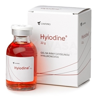 Hyiodine Gél na rany s kyselinou hyalurónovou 22 g