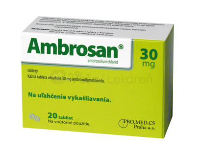 Ambrosan 30 mg 20 tabliet