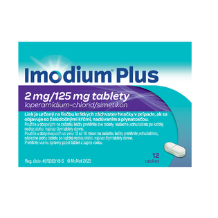 Imodium Plus 2 mg/125 mg 12 tbl