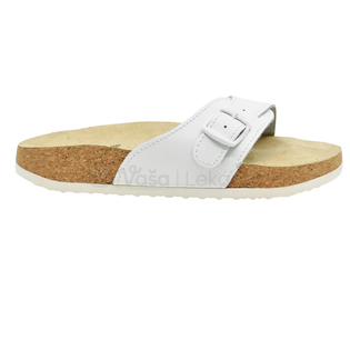 Protetika Ortopedické sandále T05, veľ. 38 (25 cm), biele 1 pár